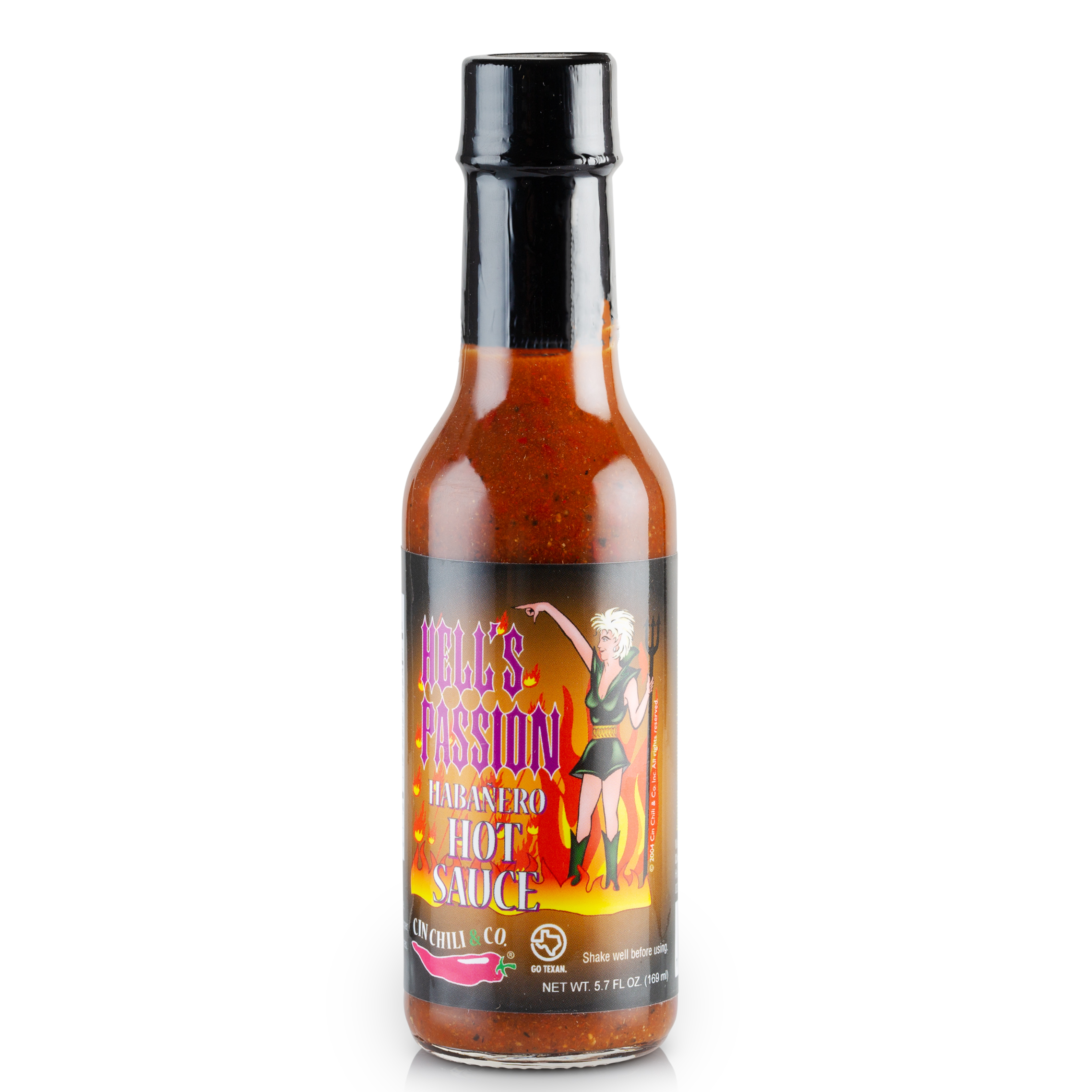Cin Chili – Hells’s Passion Habanero Hot Sauce - chilisauser.no