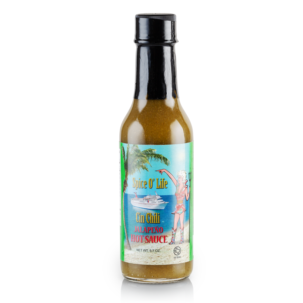 Cin Chili – Spice O’Life Jalapeño Hot Sauce – chilisauser.no