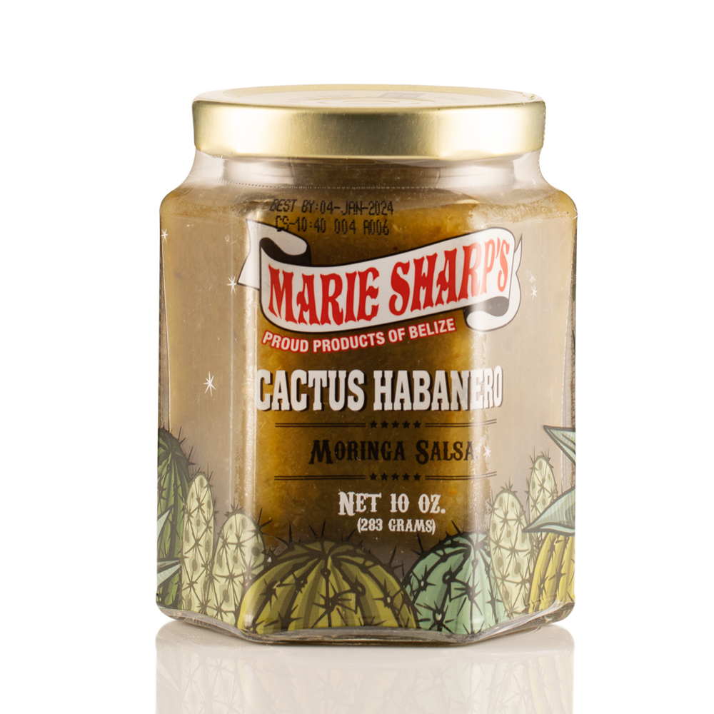 Marie Sharp – Green Cactus Habanero Moringa Salsa - chilisauser.no