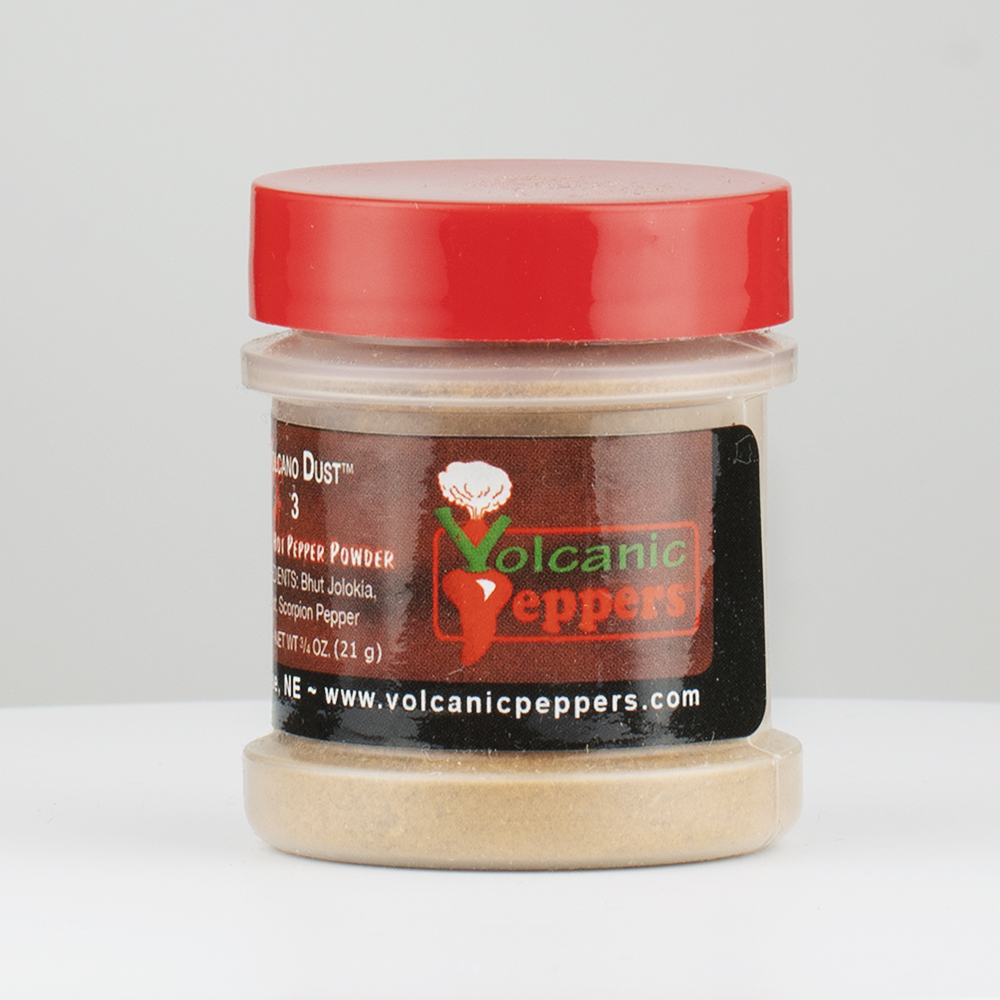 Volcanic Peppers – Volcano Dust 3 - chilisauser.no